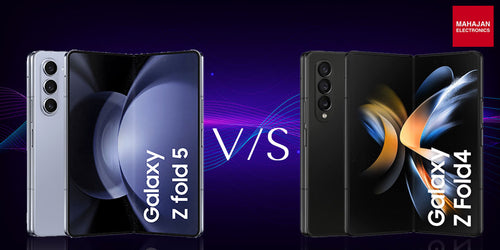 Samsung Galaxy Z Fold 5 vs. Galaxy Z Fold 4 | Mahajan Electronics