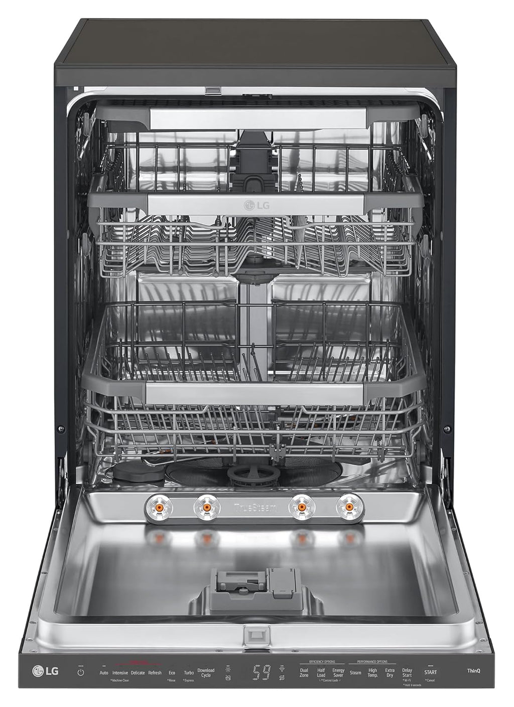 Buy LG DFB335HM 15 Place Settings Dishwasher | TrueSteam™, QuadWash ...