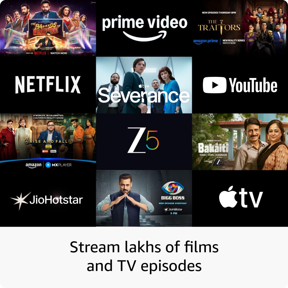 Amazon Fire TV Stick 4K Select with Alexa | HDR10+ Streaming