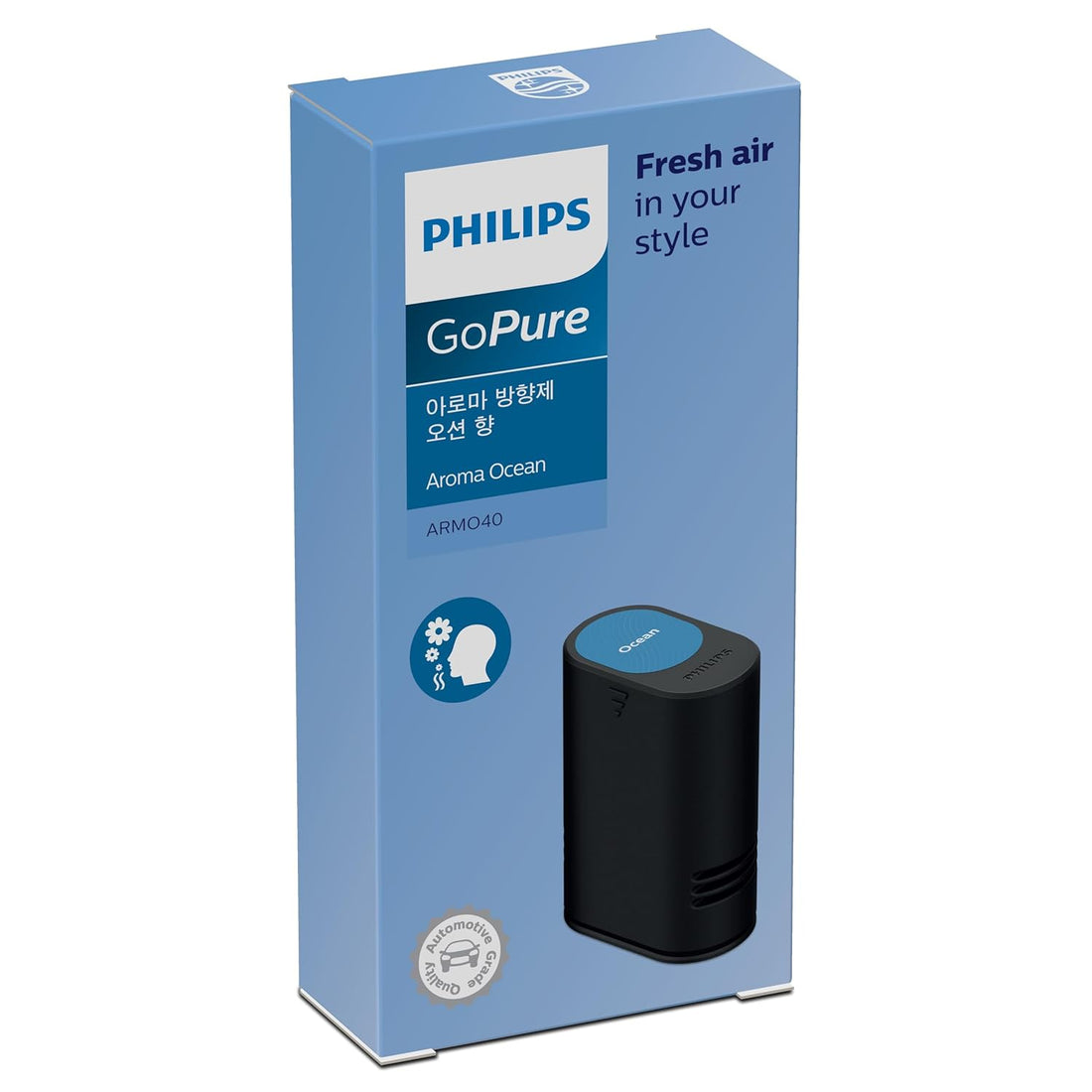 Philips ARMO40 Aroma Cartridge for GoPure Style 7611 Car Air Purifier
