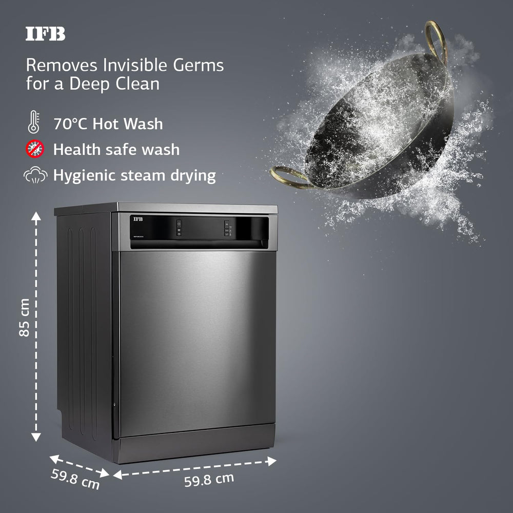 Buy IFB Neptune SX16 Dishwasher - 16 Place Settings| Mahajan Electronics