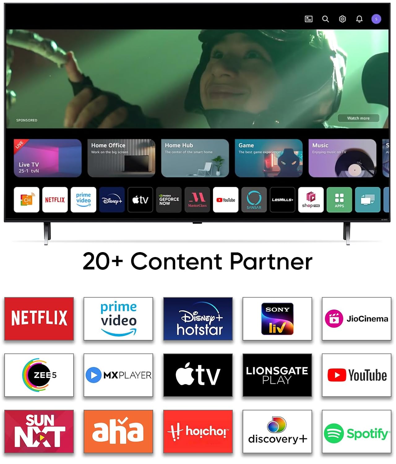 Buy LG 65" 4K Ultra HD Smart QNED TV at Online |Mahajan Electronics