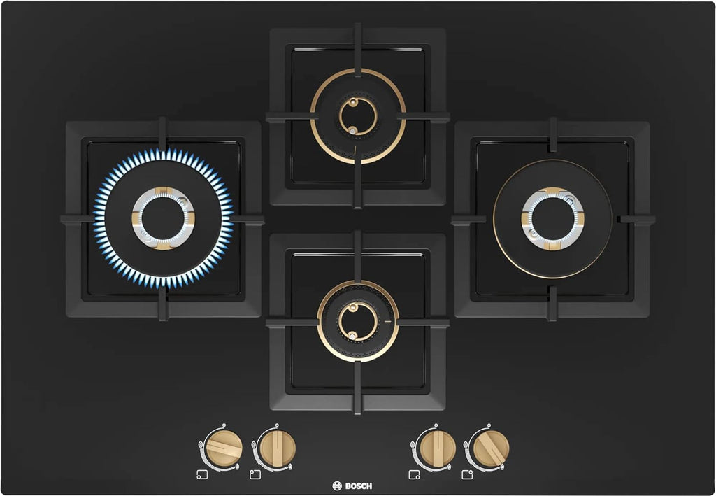 Bosch PNI7B6F20I 4 Burner Built-in Glass Hob | Auto Ignition, FFSD