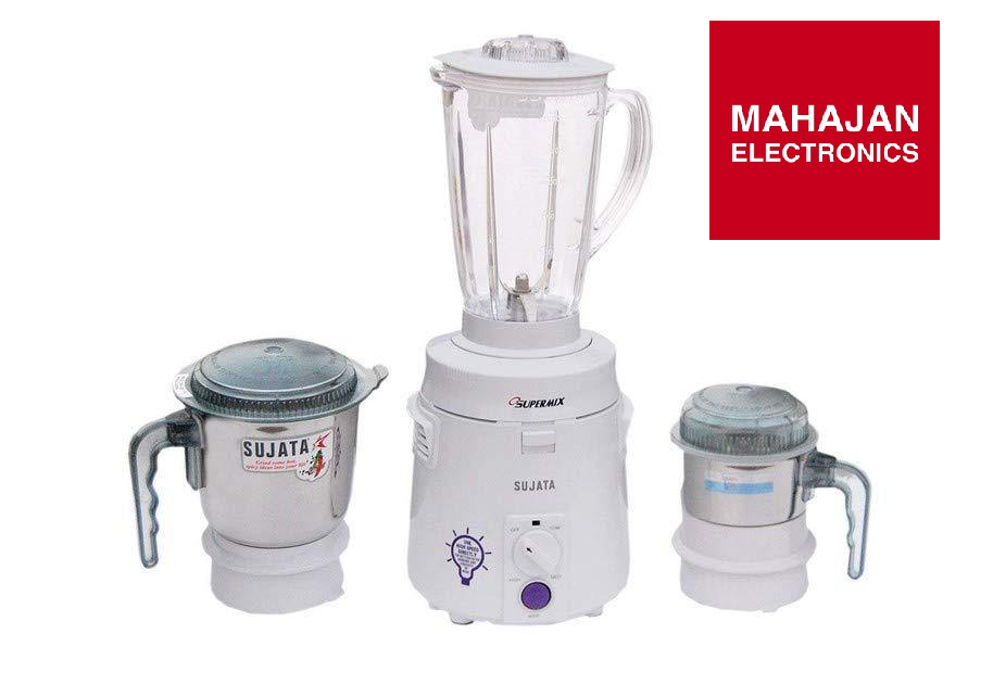 Sujata Supermix 900W Mixer Grinder | 3 Jars | 1.5L Blender | Best Price ...