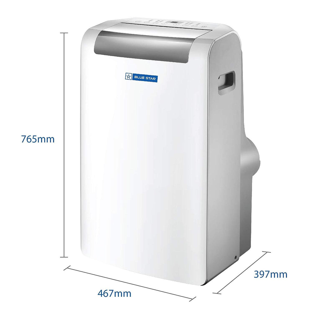Blue Star PC12DB 1 Ton Fixed Speed Portable AC Modes-Auto/Cool/Fan/Dry