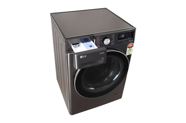 Buy LG FHP1412Z9B 12Kg Front Load Washing Machine, AI Direct Drive ...